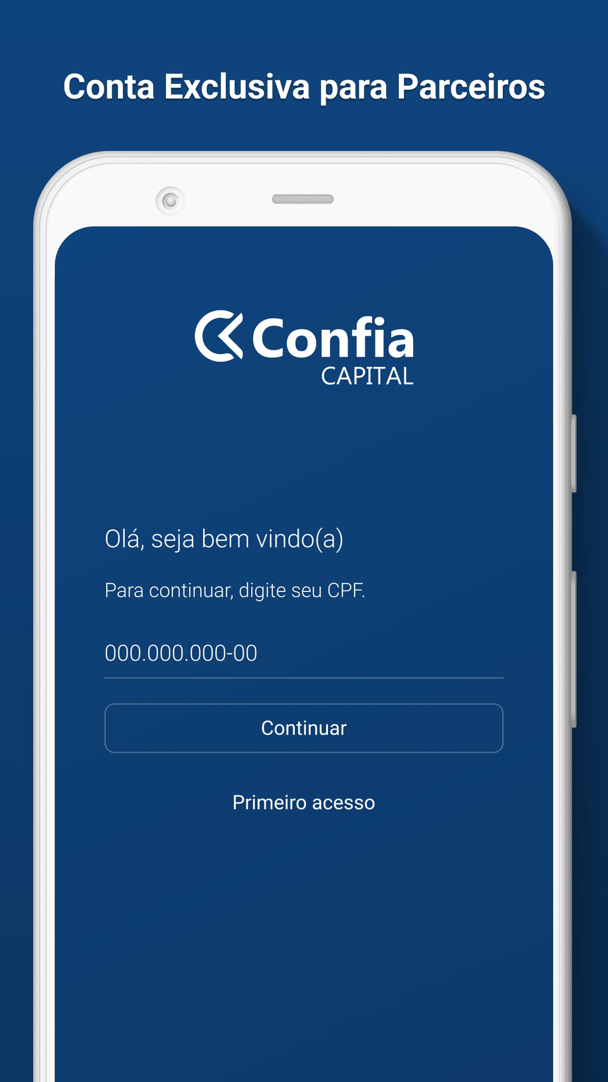 Baixe o App | Confia Capital